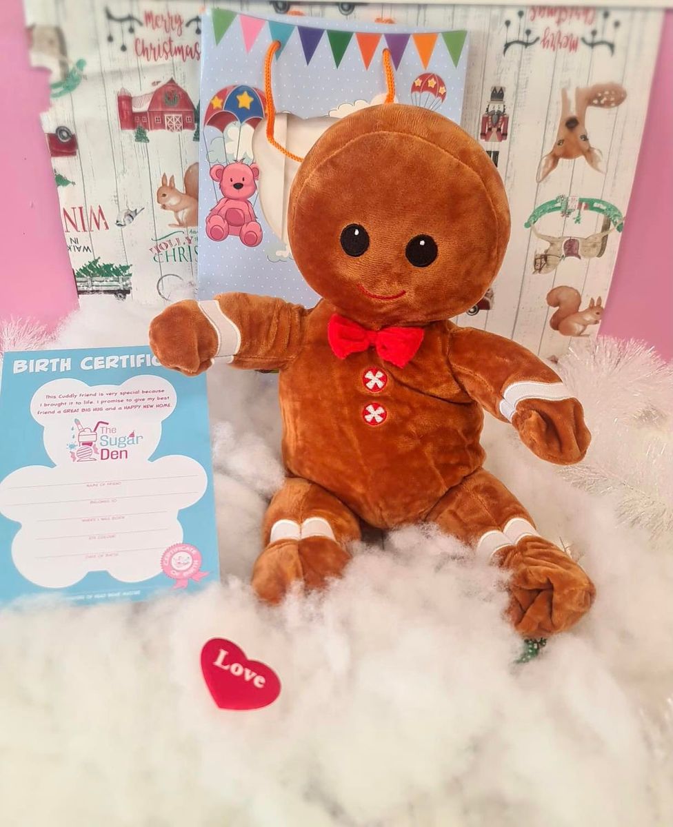Gingerbread Man Christmas Build a Bear - The Den